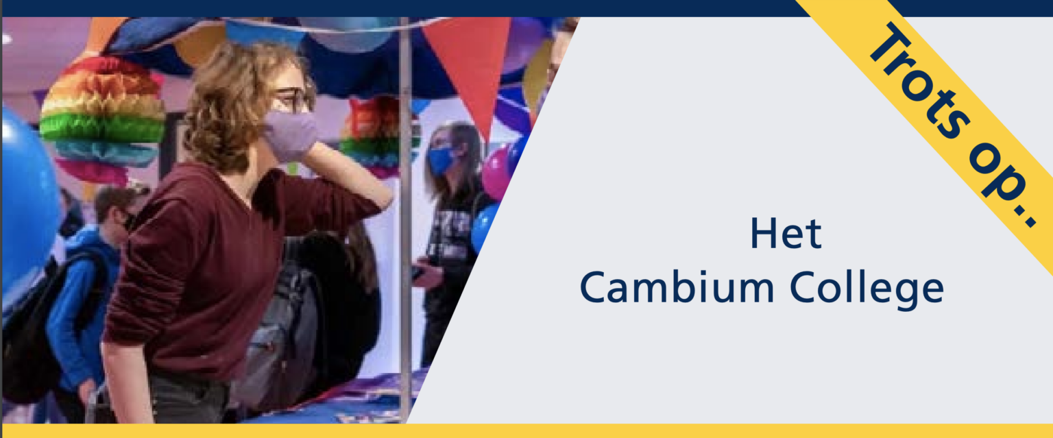 Trots op het Cambium College - GGD Gelderland-Zuid